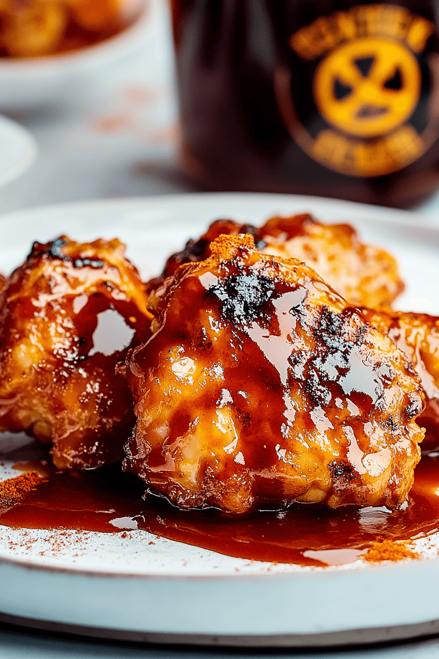 Fireball Chicken: Slow Cooker Recipe With Spicy Glaze