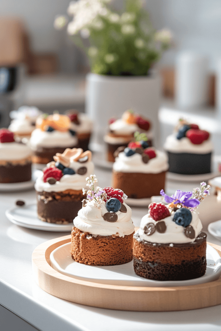 Mini Cakes: Patriotic Angel Food Bundt For Celebrations