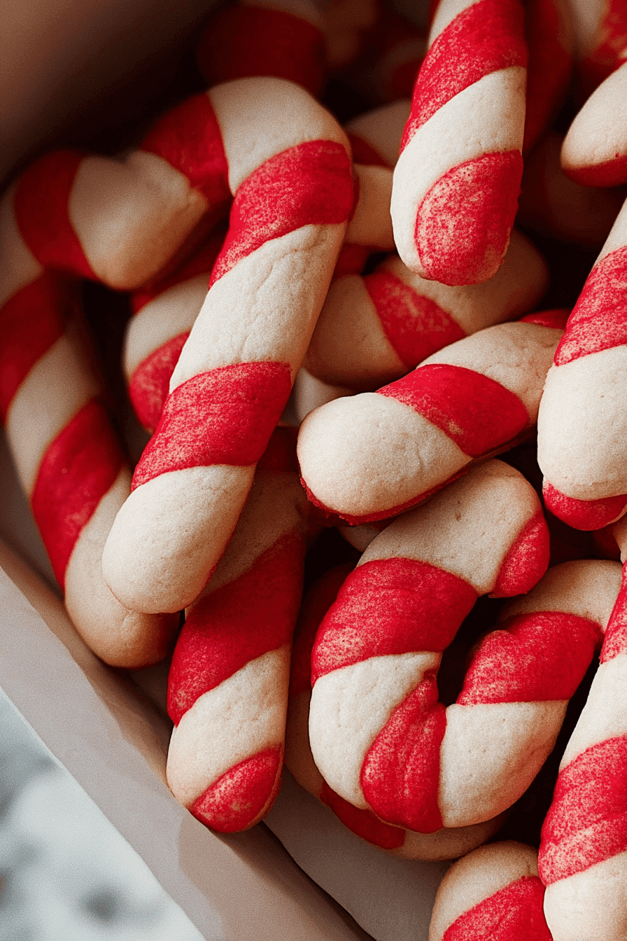 Candy Cane Cookies Recipe For Christmas That Kids Love
