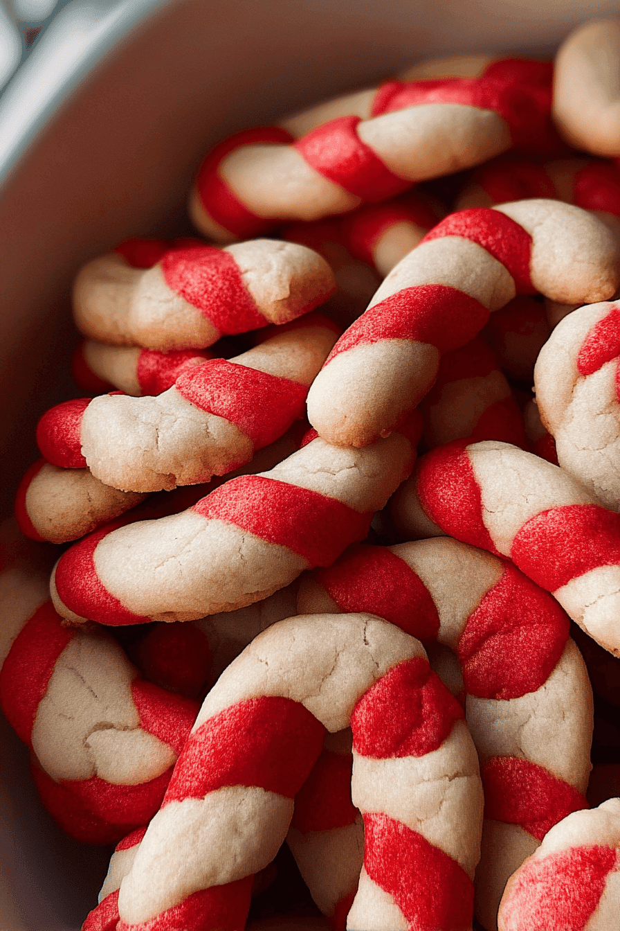 Candy Cane Cookies Recipe For Christmas That Kids Love