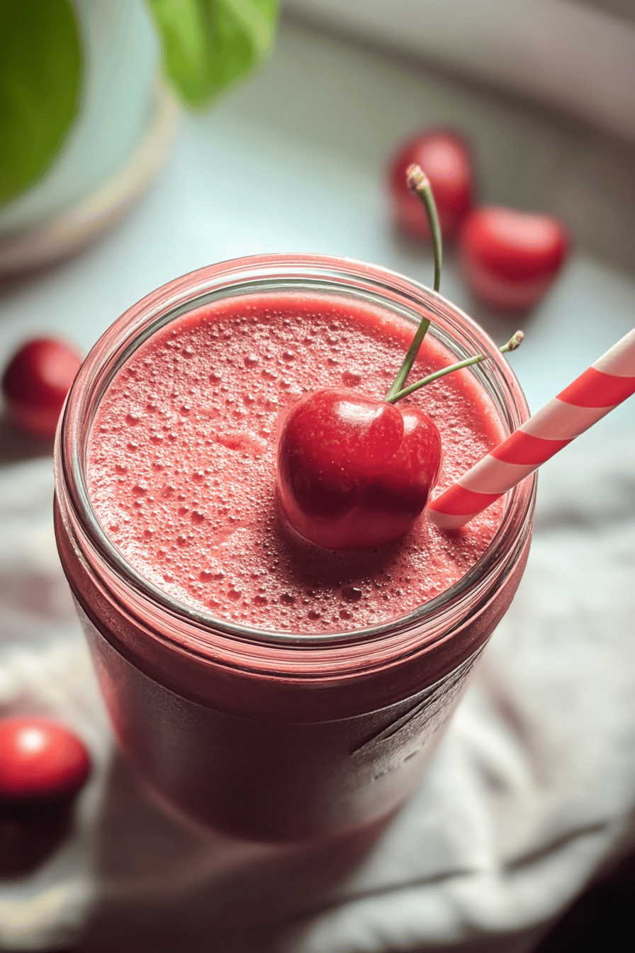 Try This Fresh Cherry Smoothie Recipe For Delicious Twist