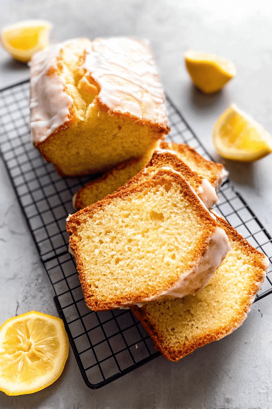 Iced Lemon Loaf Recipe With Glaze Just Like A Bakery