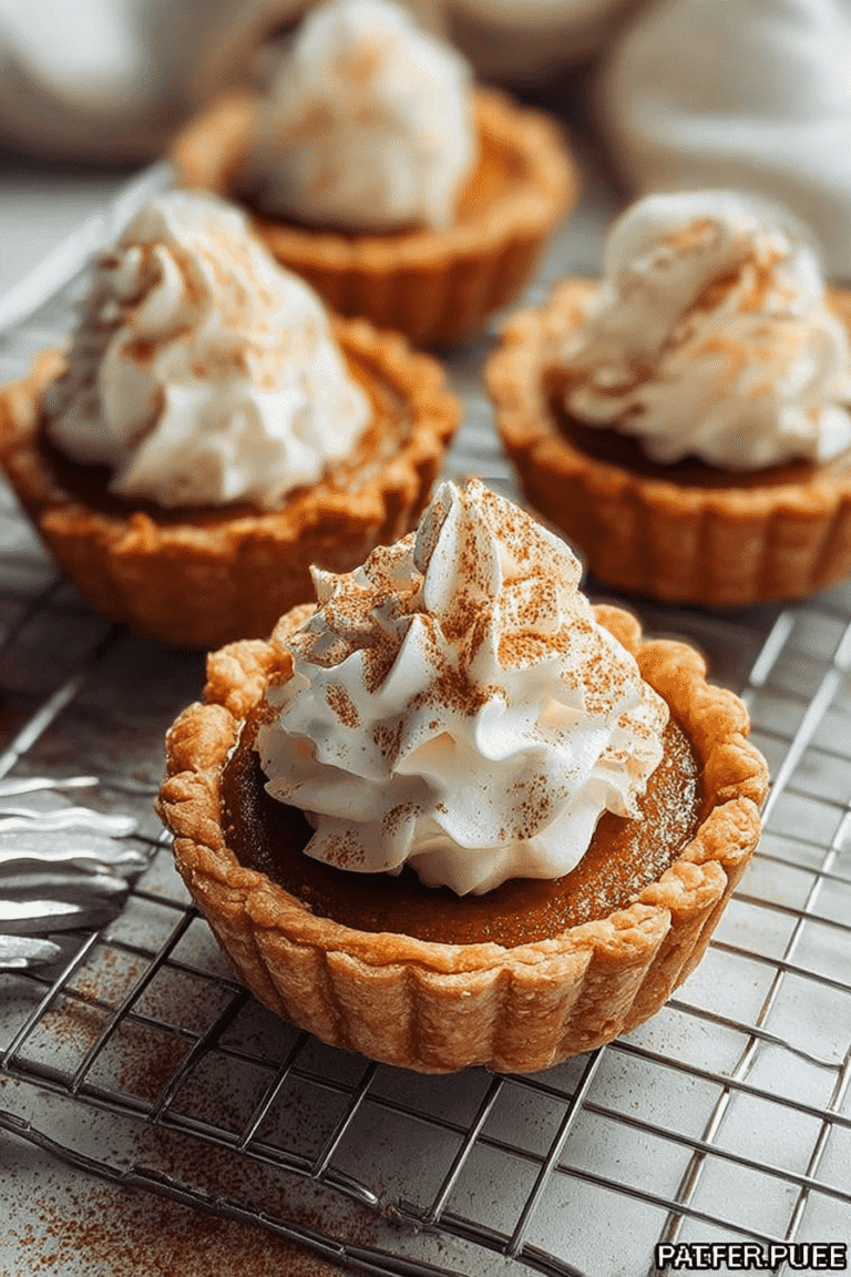 Mini Pumpkin Pies Recipes For Irresistible Fall Desserts