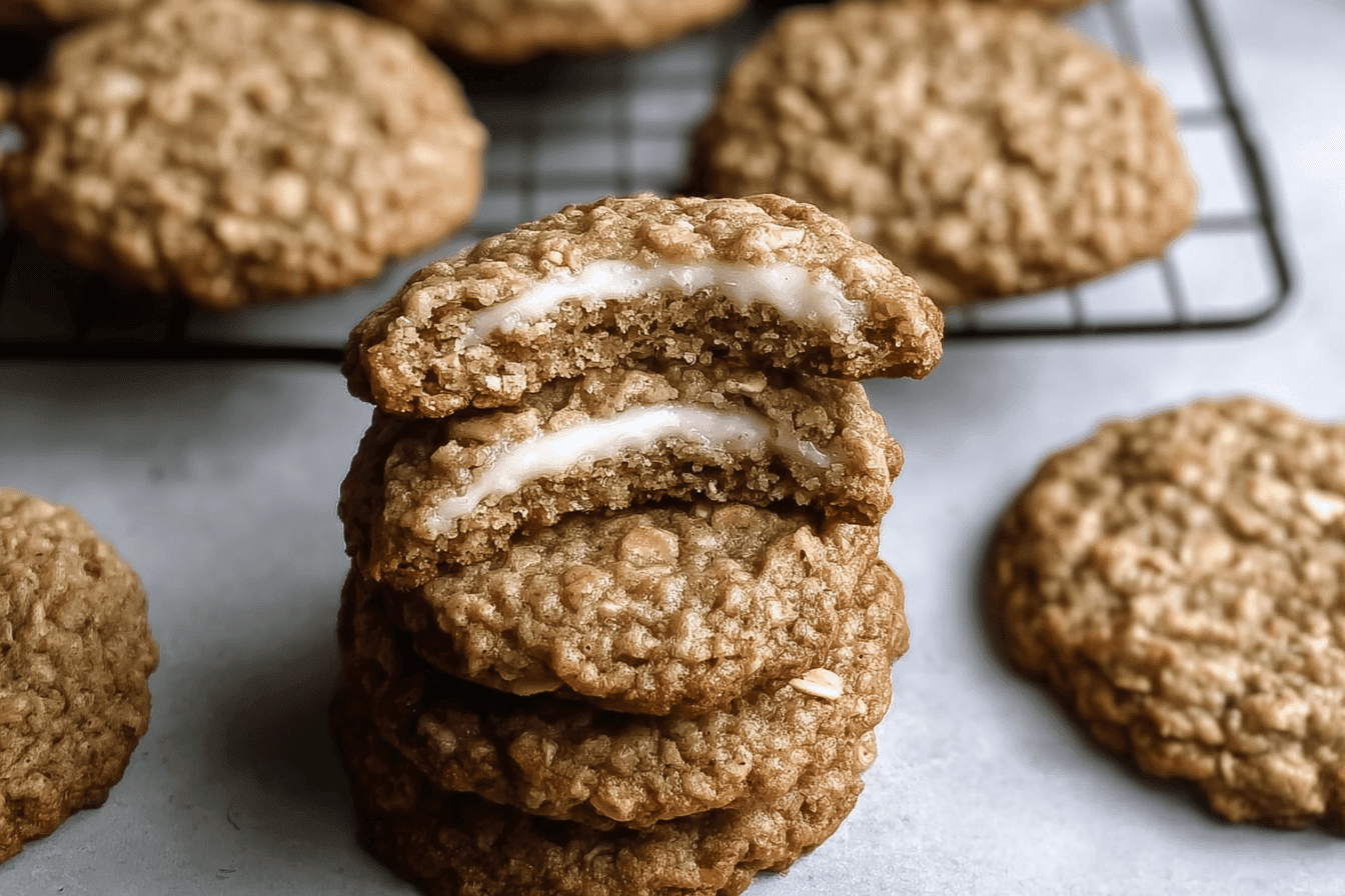 Brown Butter Chai Oatmeal Cookies With Maple Glaze Recipe