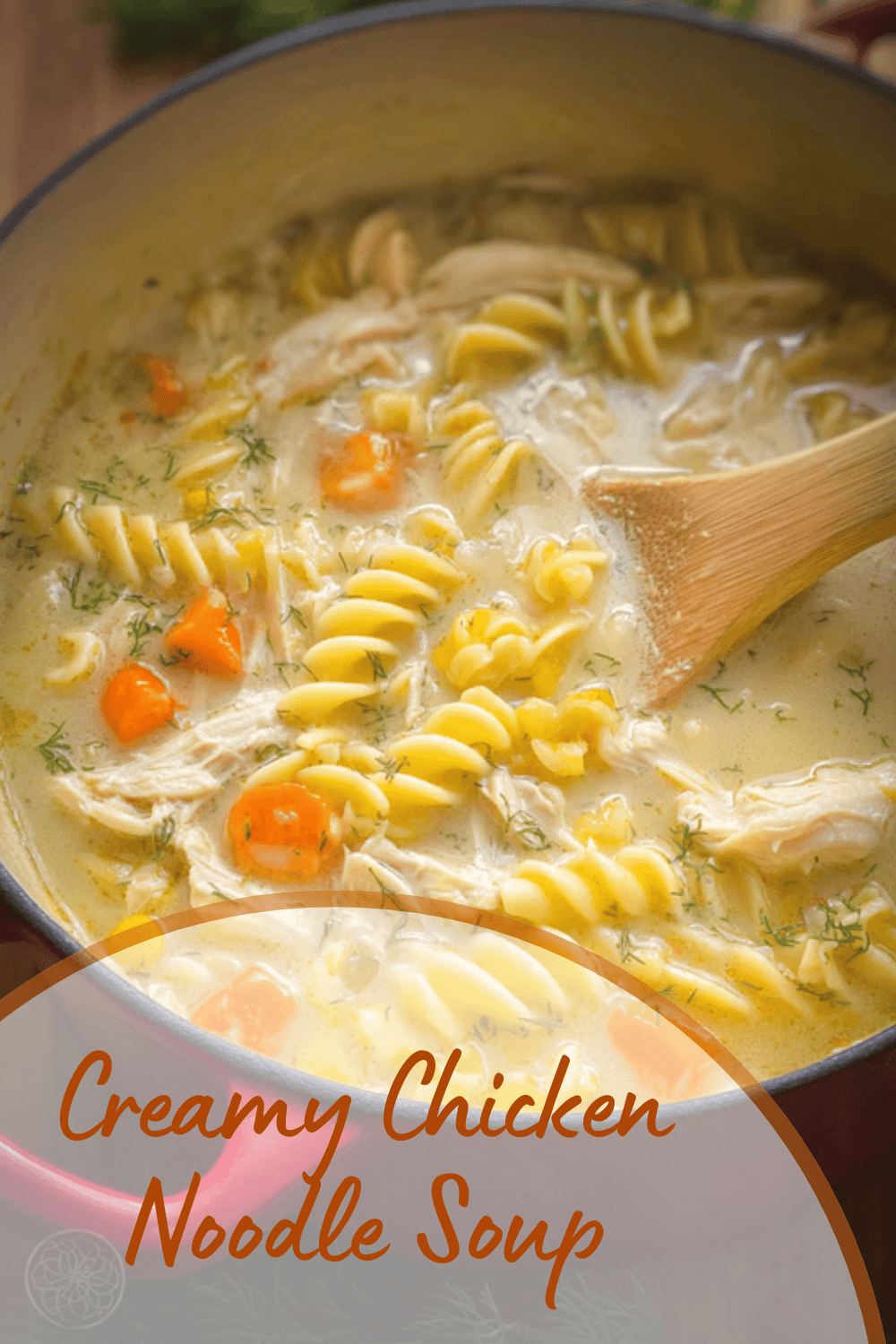Creamy Chicken Noodle Soup Recipe With Rich Broth And Tender Chicken