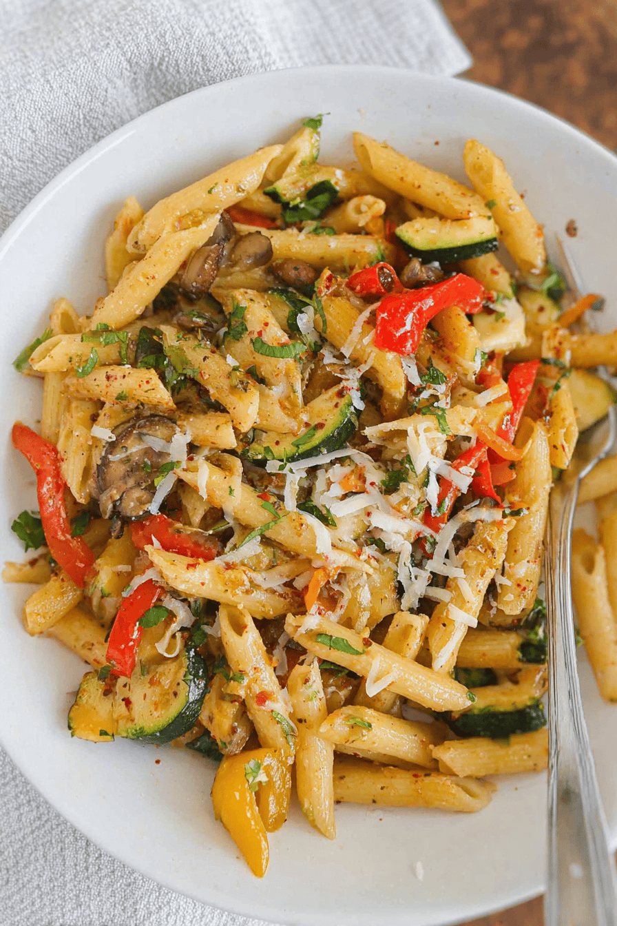 Pasta Primavera Recipe With Fresh Veggies And Easy Sauces