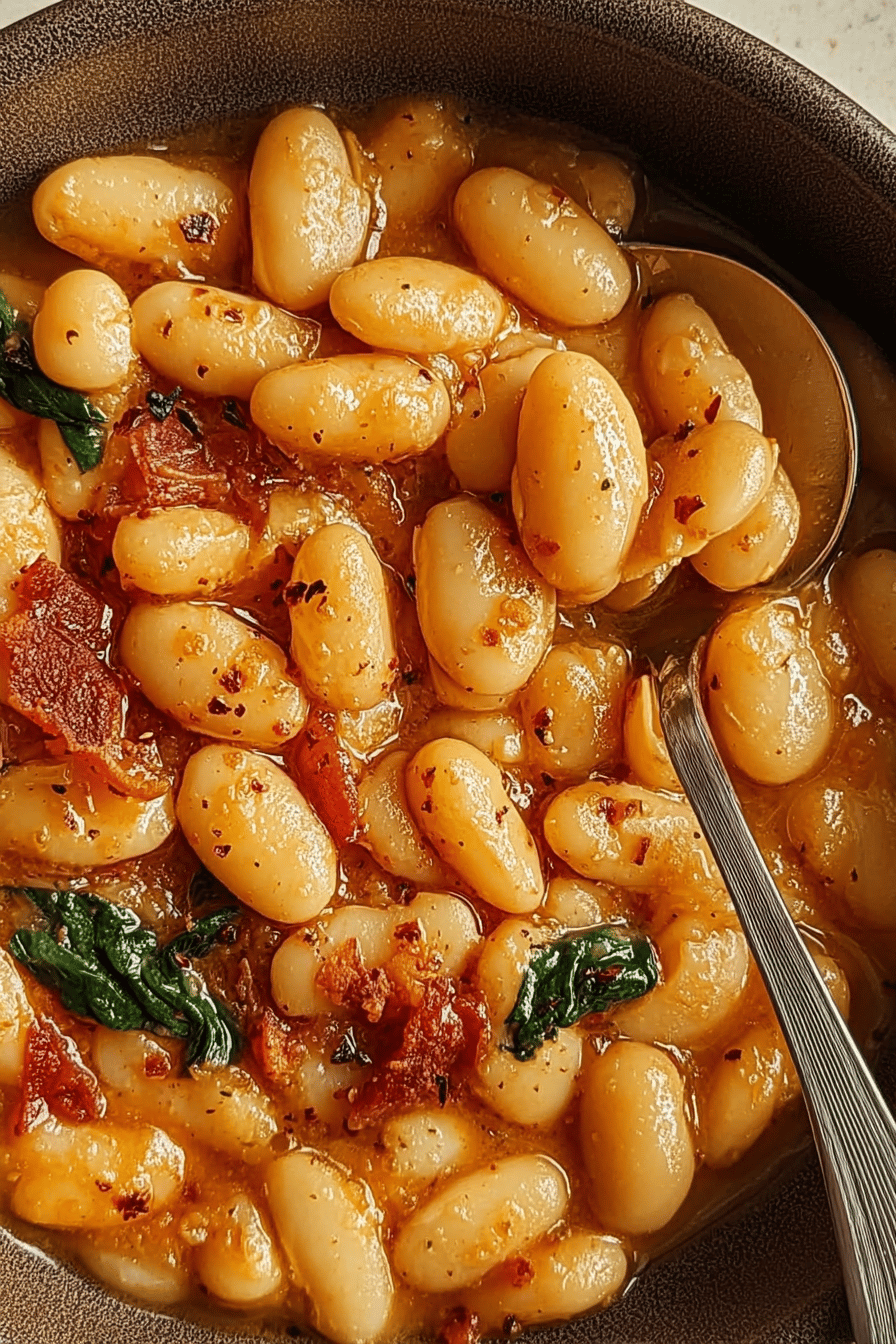 Marry Me Butter Beans Recipe With Creamy Tuscan Herb Sauce