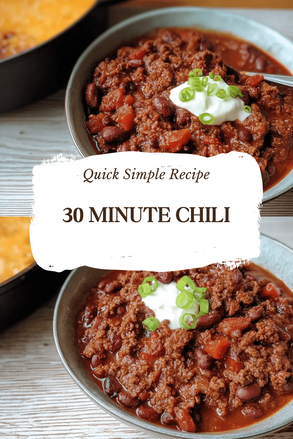 30 Minute Chili Recipe For A Hearty Quick Meal