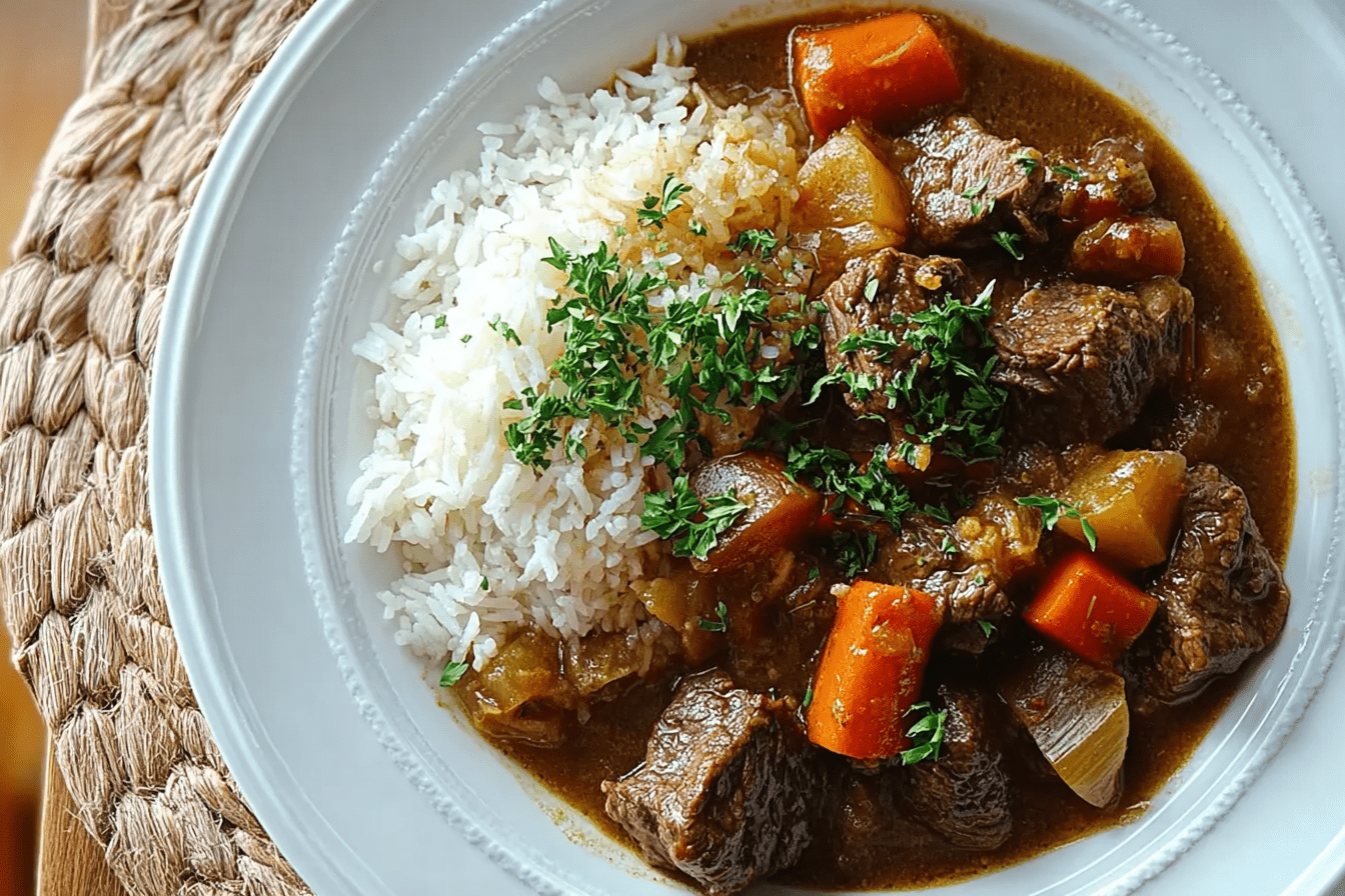 Beef Stew Recipe With Tender Meat And Rich Flavor