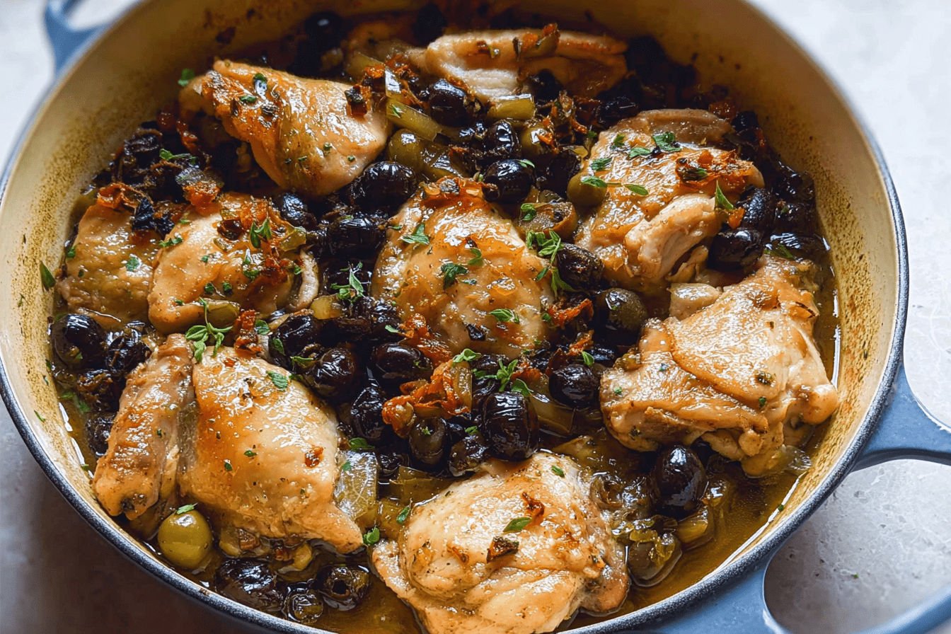 Chicken Marbella: Mediterranean Tender Chicken In 30 Minutes