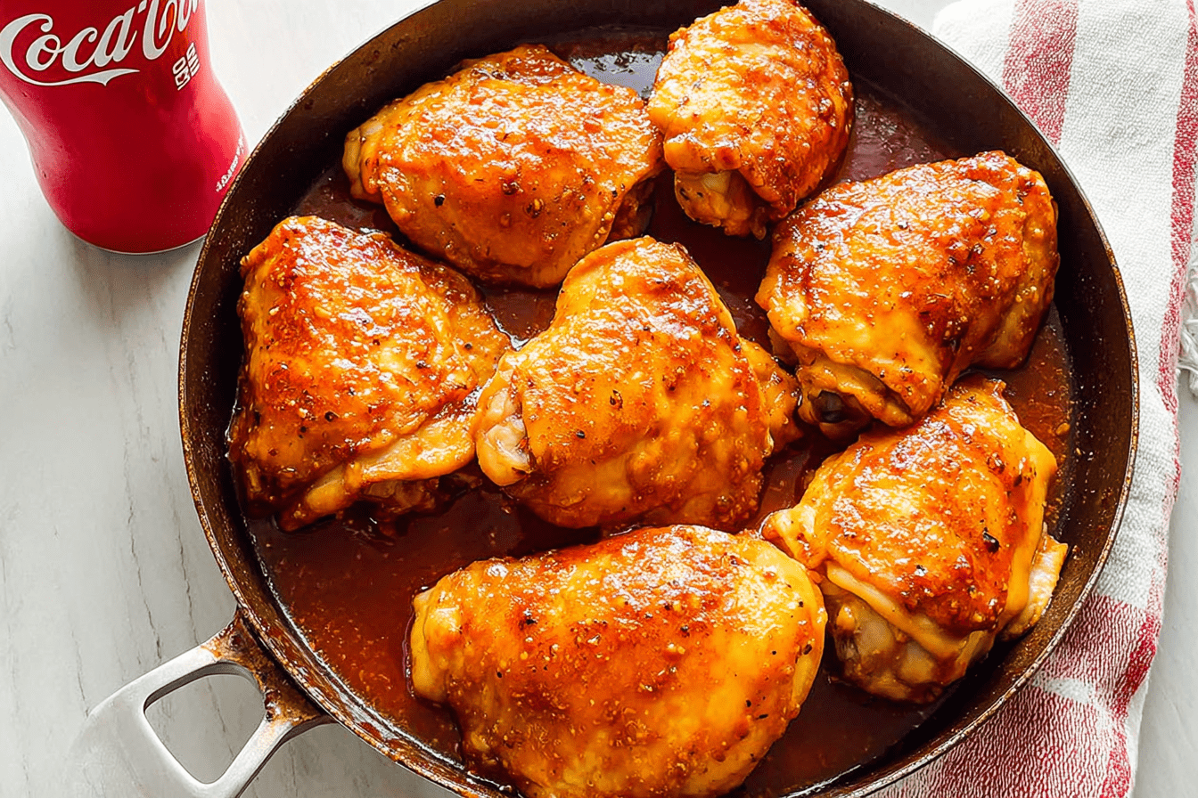 Coca Cola Chicken Recipe With Sweet Tangy Flavor