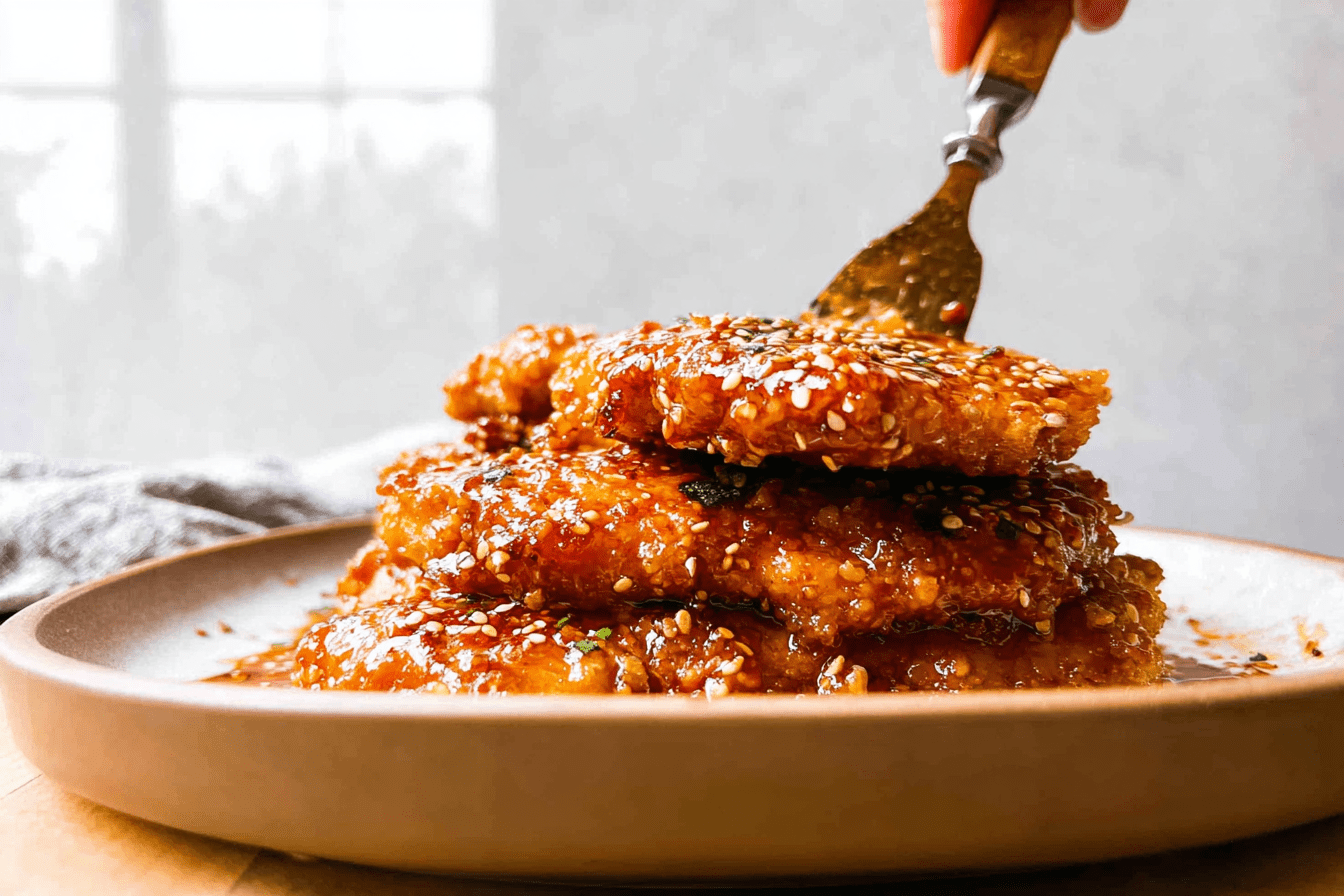 Crispy Baked Hot Honey Chicken Recipe In 5 Easy Steps