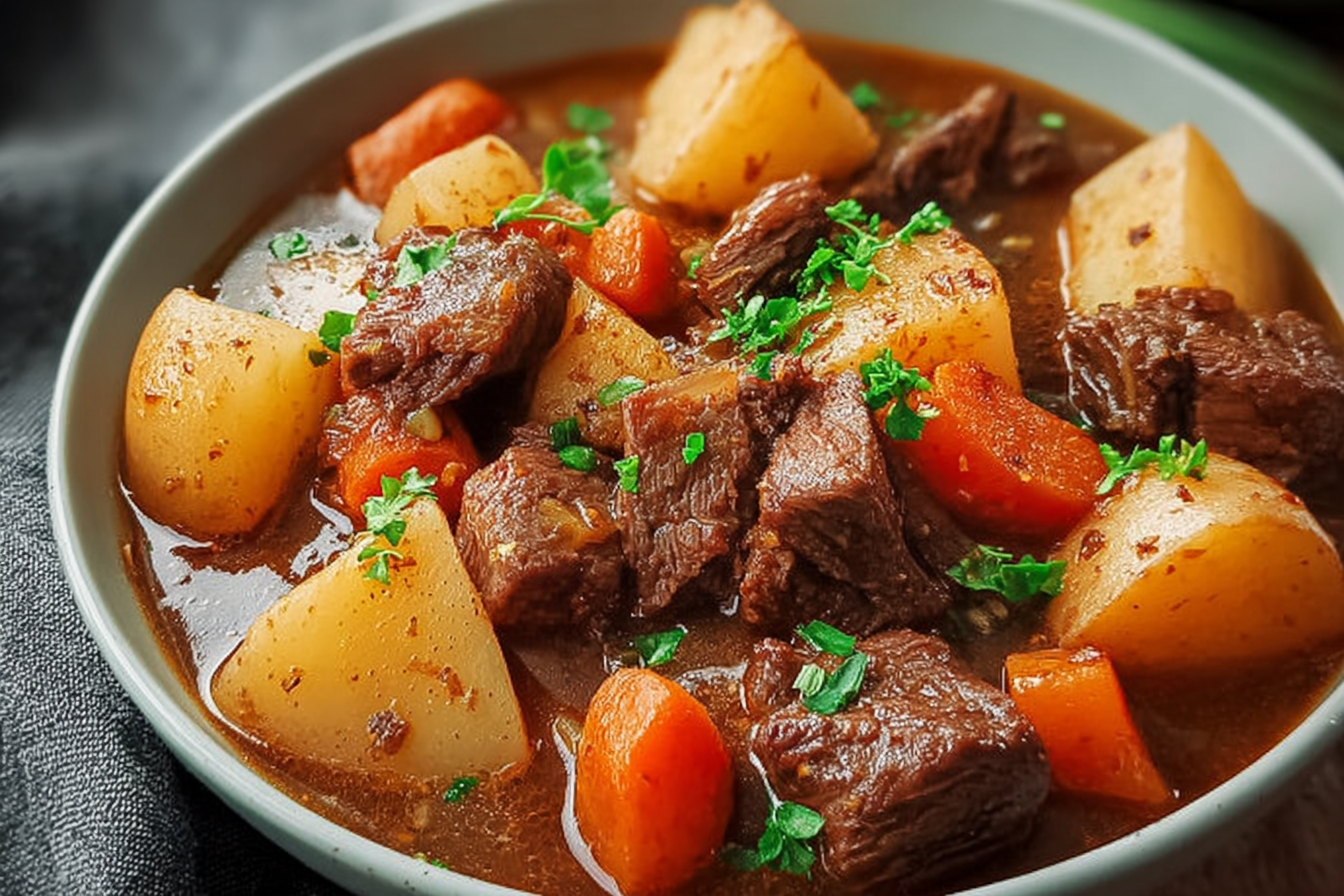 Irish Beef Stew Recipe With Tender Meat And Rich Flavors