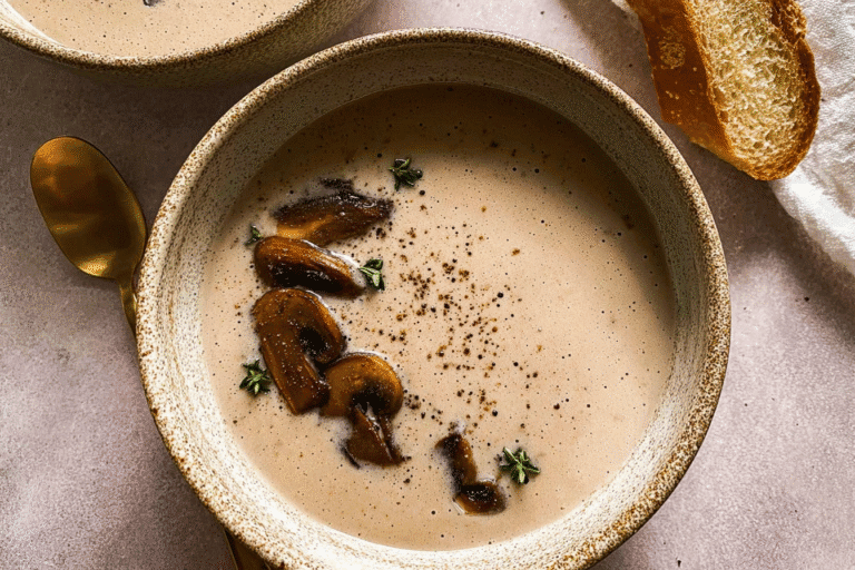 Mushroom Bisque Recipe Creamy Savory Flavor Guide