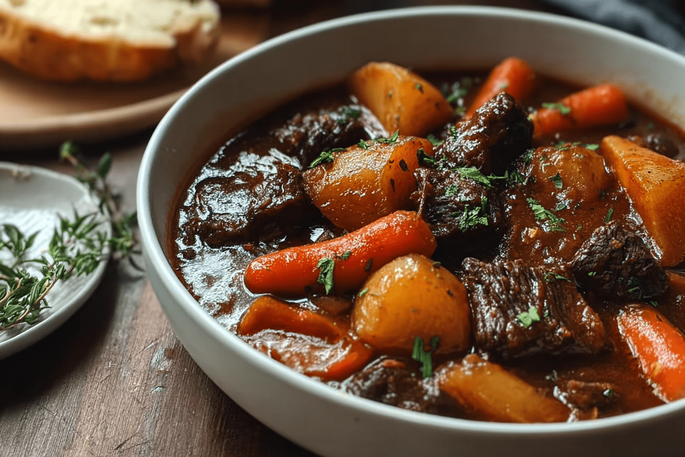 Red Wine Beef Stew Recipe With Tender Meat In 5 Steps