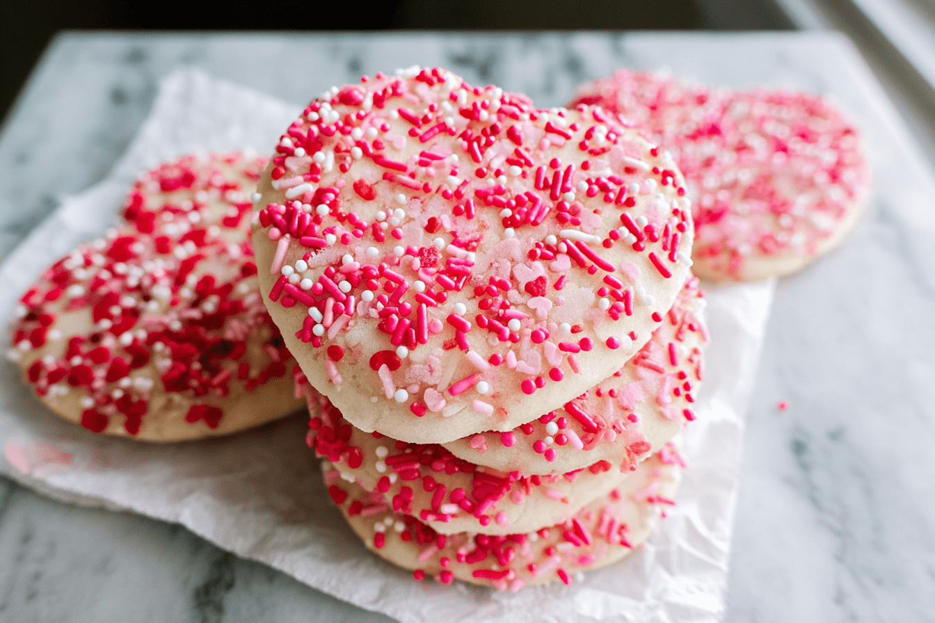Valentines Sugar Cookies: Easy Heart Shaped Recipes