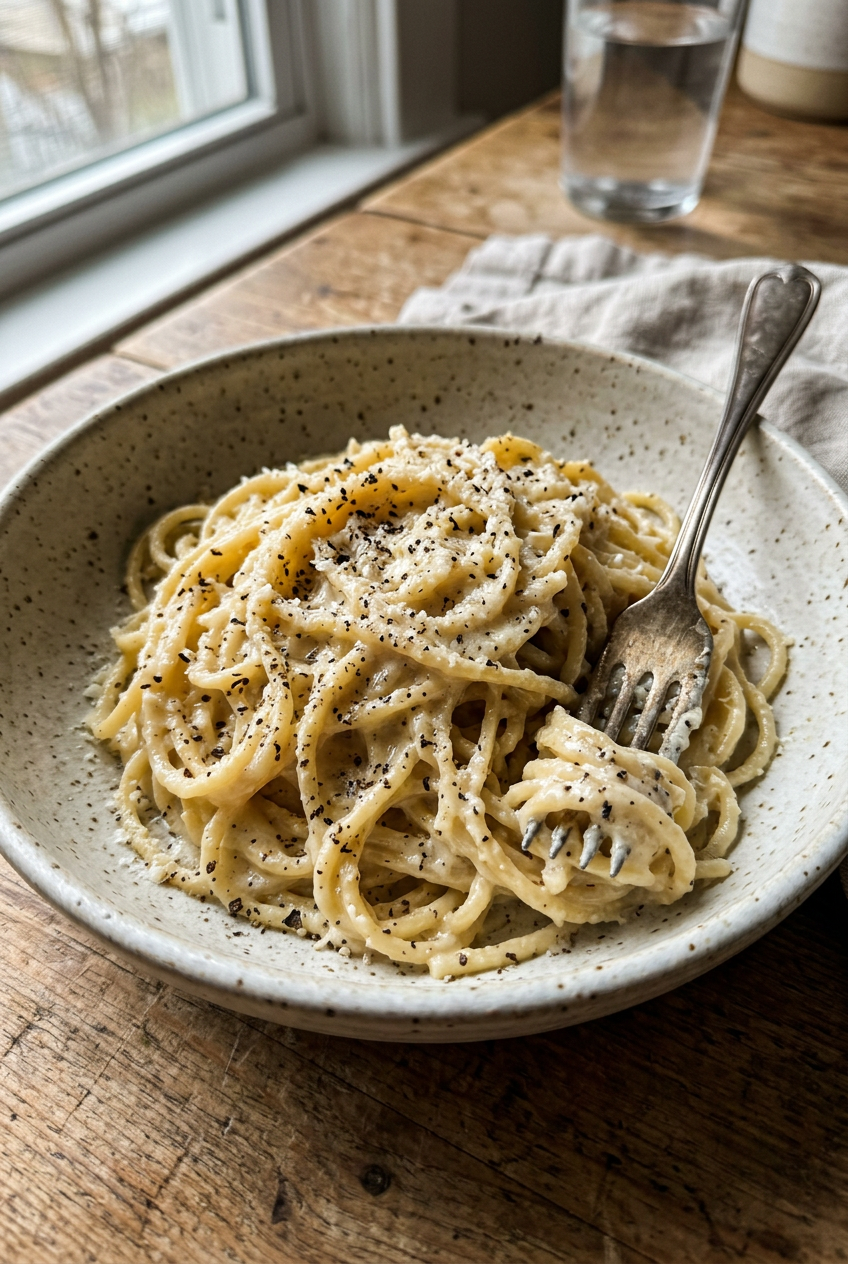 Cacio E Pepe Pasta: Easy Recipe With 3 Ingredients