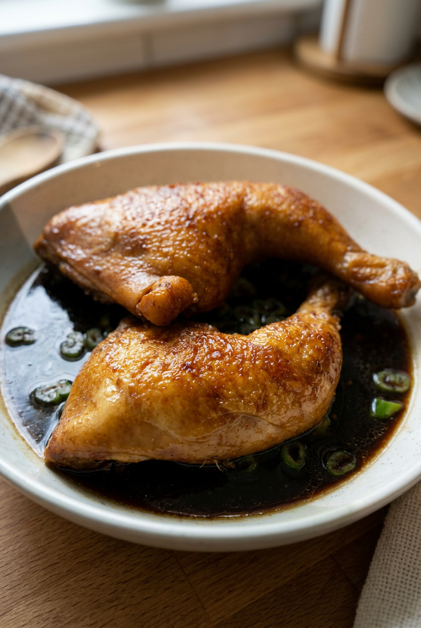 Authentic Chinese Braised Soy Sauce Chicken Legs Recipe