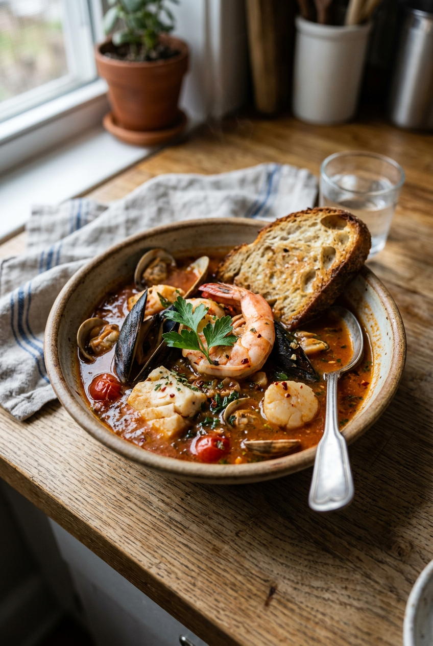 Cioppino Style Soup Recipe: Delicious Seafood Stew