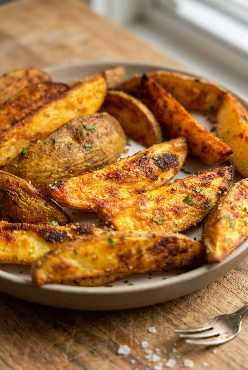 Crispy Potato Wedges Recipe: How To Bake Them Right